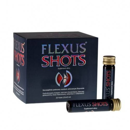 FLEXUS SHOTS PŁYN DOUSTNY 20FIOLEK A 10ML | Dolegliwości \ Układ kostno ...