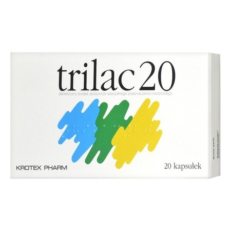 TRILAC 20 KAPSUŁEK | Tabletka.pl