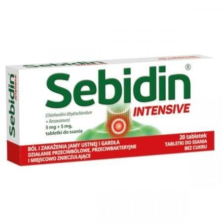 SEBIDIN INTENSIVE 20TABLETEK DO SSANIA | Tabletka.pl