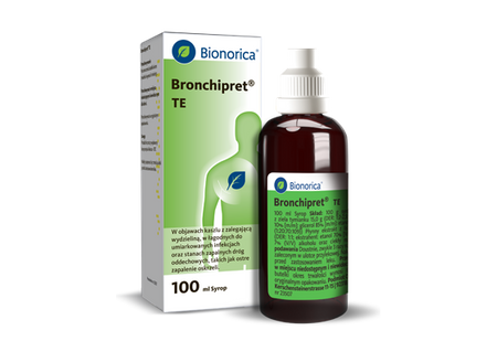 BRONCHIPRET TE SYROP 100ML | Tabletka.pl