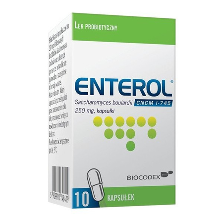 ENTEROL 250MG 10KAPSUŁEK | Tabletka.pl