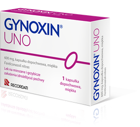 GYNOXIN UNO 600MG 1KAPSUŁKA DOPOCHOWA (IMPORT) | Tabletka.pl