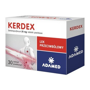 KERDEX 25MG 30 TABLETEK | Tabletka.pl