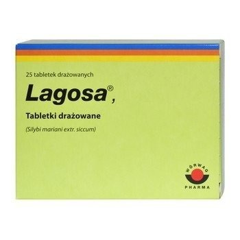 LAGOSA 150MG 25TABLETEK DRAŻOWANYCH | Tabletka.pl