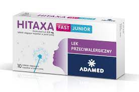 HITAXA FAST JUNIOR 2,5MG 10TABLETEK | Tabletka.pl
