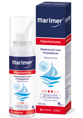 MARIMER HIPERTONICZNY SPRAY DO NOSA 100ML | Tabletka.pl