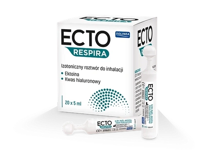 ECTO RESPIRA ROZTWÓR DO INHALACJI 20AMPUŁEK | Tabletka.pl