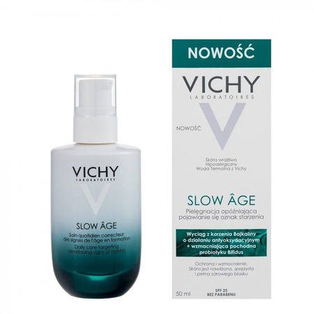 VICHY SLOW AGE NA DZIEŃ DO SKÓRY NORMALNEJ I MIESZANEJ 50 ML | Tabletka.pl