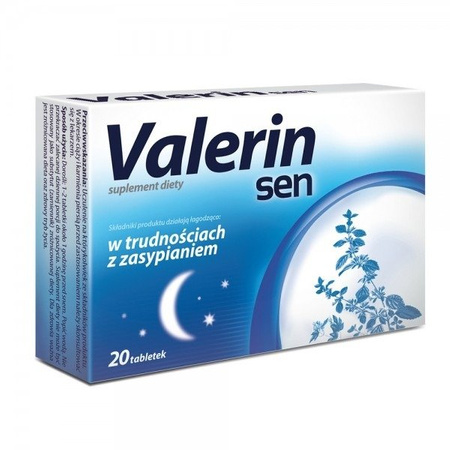 VALERIN SEN 20TABLETEK | Tabletka.pl