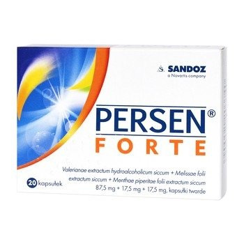 PERSEN FORTE 20KAPSUŁEK | Tabletka.pl