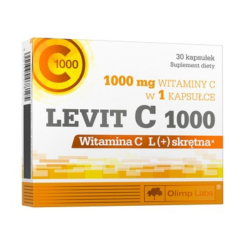 OLIMP LEVIT C 1000MG,odporność 30KAPSUŁEK | Tabletka.pl