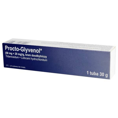 PROCTO-GLYVENOL KREM 30G ( IMPORT) | Tabletka.pl