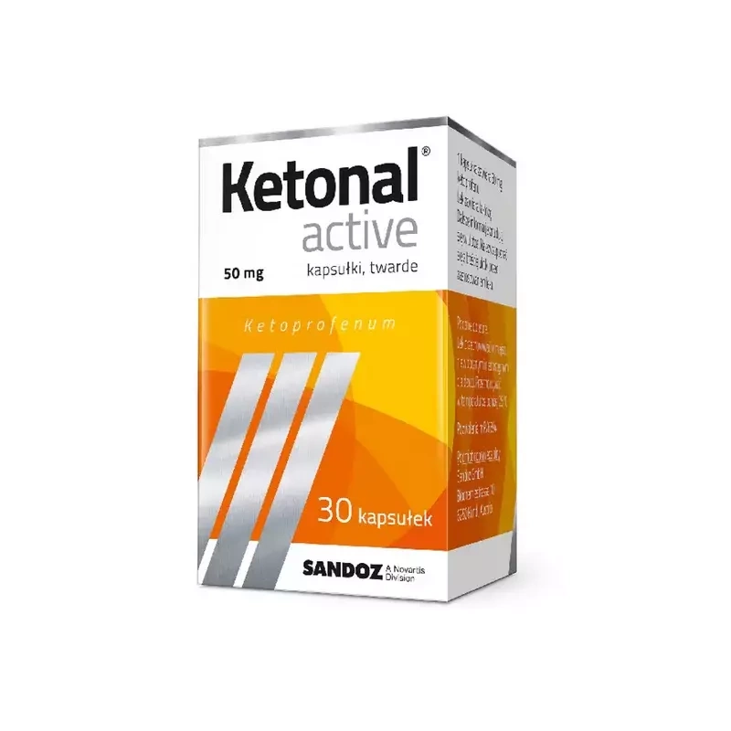 KETONAL ACTIVE 50MG 30KAPSUŁEK | Tabletka.pl