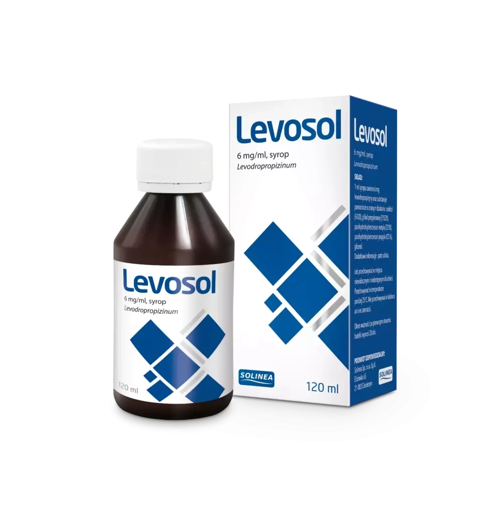 LEVOSOL SYROP P/KASZLOWY 120ML | Tabletka.pl