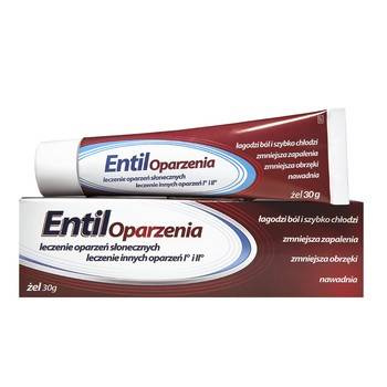 ENTIL ŻEL NA OPARZENIA 30 G | Tabletka.pl