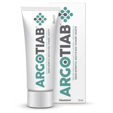 ARGOTIAB 2% KREM ZE SREBREM 50ML - Maść na oparzenia i rany | Tabletka.pl