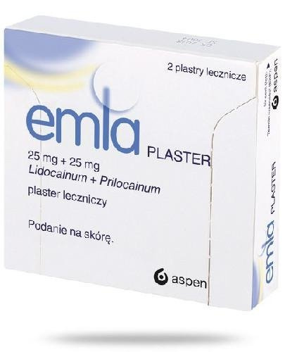 Emla plaster 2 sztuki | Tabletka.pl