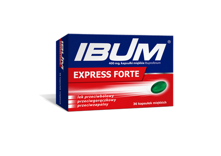 Ibum Express Forte 400 mg 36 kapsułek | Tabletka.pl