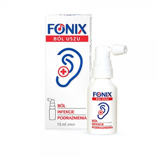 Fonix Ból uszu, spray, 15 ml | Tabletka.pl