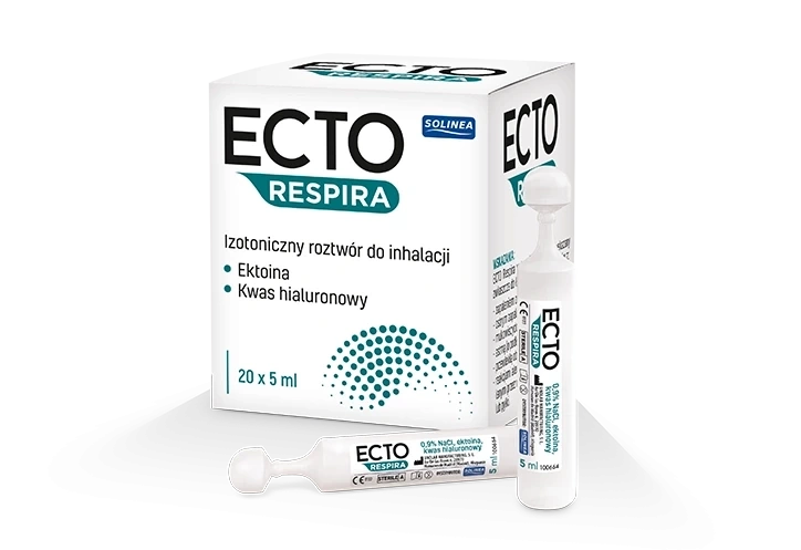 ECTO RESPIRA ROZTWÓR DO INHALACJI 20AMPUŁEK | Tabletka.pl